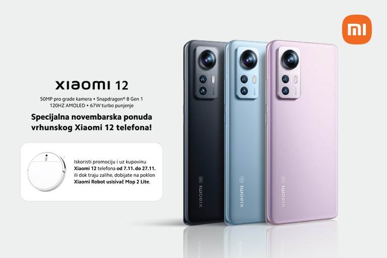 Xiaomi 12 – specijalna novembarska ponuda | mts Tvoj svet
