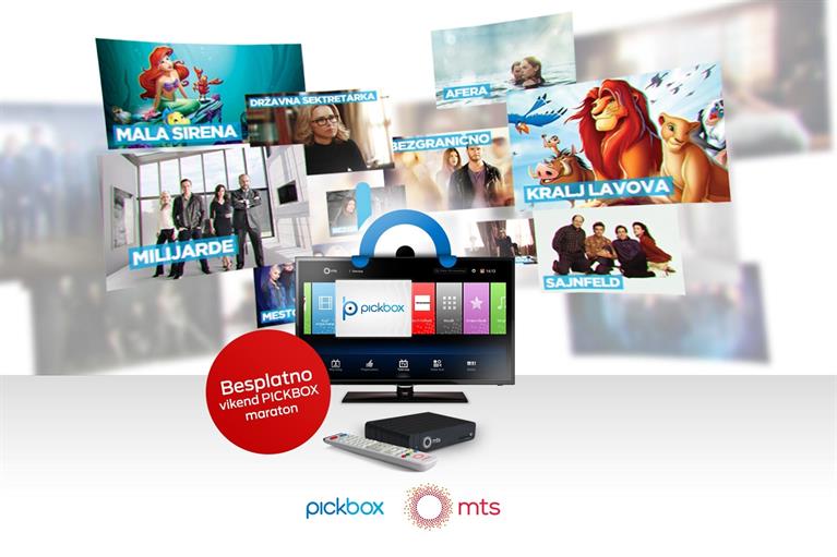 Samo u mts TV Video klubu: Besplatan Pickbox vikend maraton | mts Tvoj svet